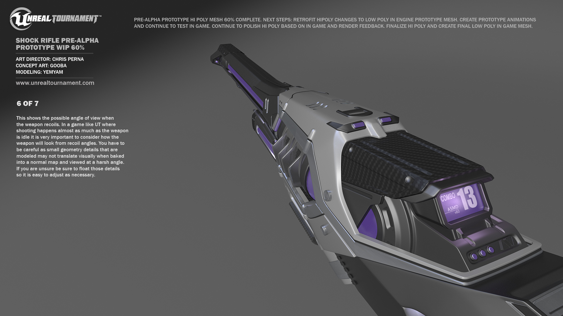 Unreal Tournament » Community Map Review, Shock Rifle Progress